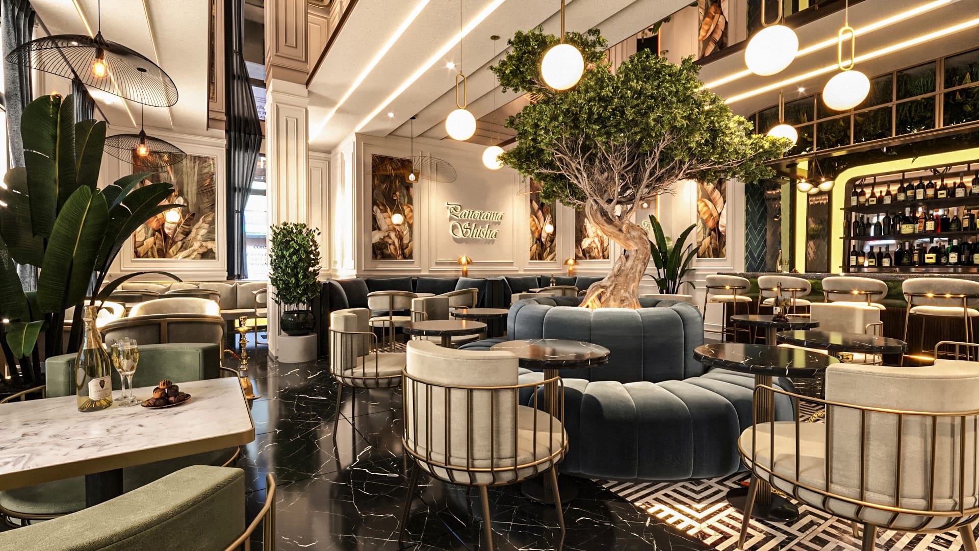Panorama Shihsha – Cafe Restaurant Design