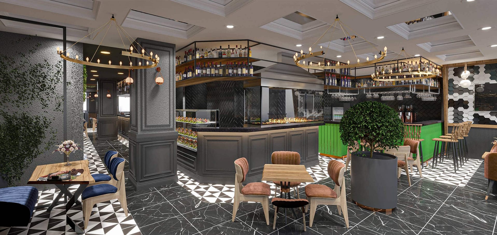Ottoman Posh Turkish – Cafe Restaurant Design